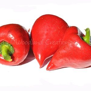 Lesya Pepper - Sweet Pepper Seeds - Rare Pepper Seeds - Sweet Red Pepper - Heirloom Pepper - Etsy