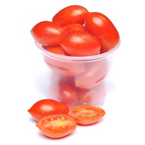 Laura Micro Dwarf Tomato Seeds: Sweet Red Tear-drop Tomatoes - Etsy