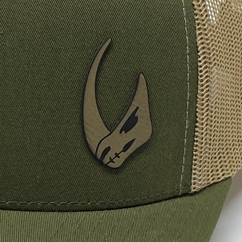Mandalorian Mudhorn Signet Patch Snapback Hat Laser Engraved, Star Wars, Baby Yoda, Clan of Two ...