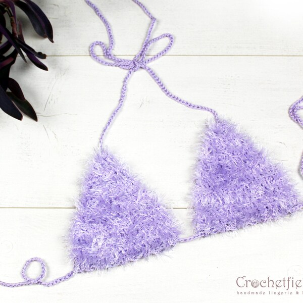 Fuzzy Crop Top - Etsy