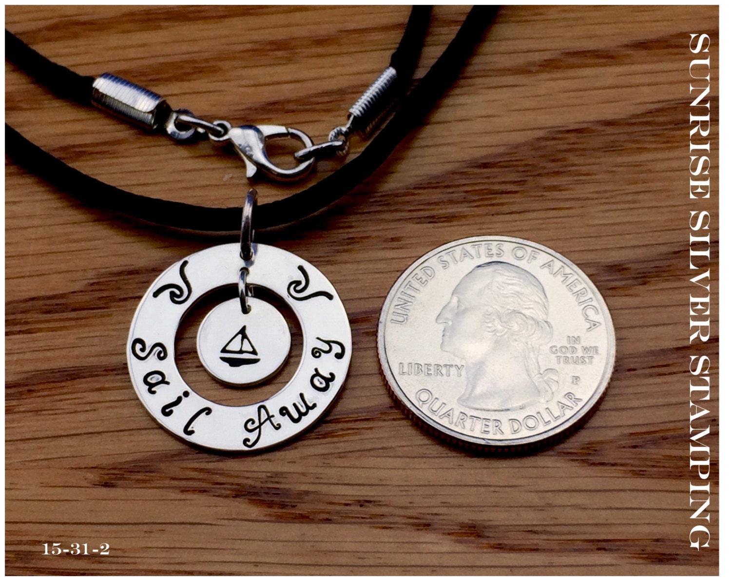 Nautical Jewelry Sailboat Necklace Sailing Summertime Pendant Sailor ...