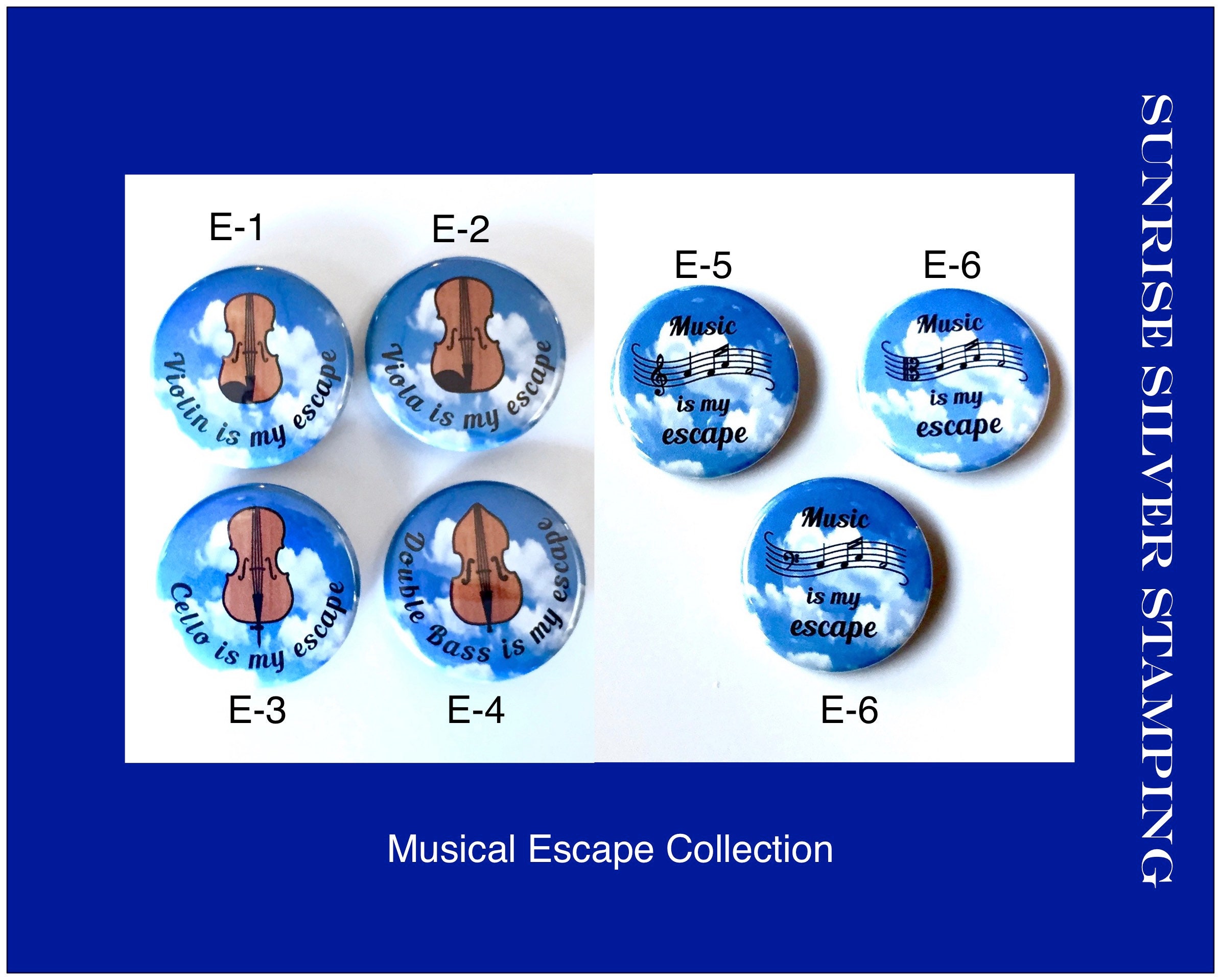 Double Bass Button Bass Case Pin Stand up Bass Button Bass - Etsy