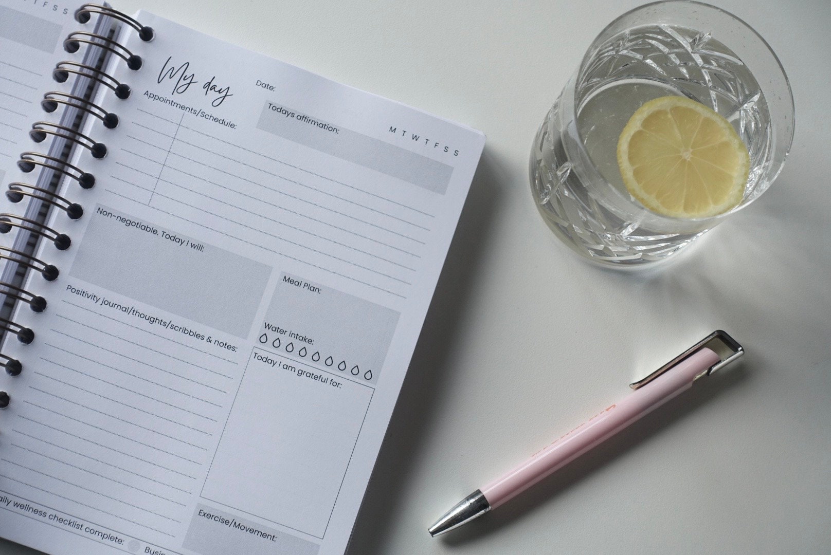 The LIFE Journal & Planner A5 Gratitude and Wellness Journal Monthly ...