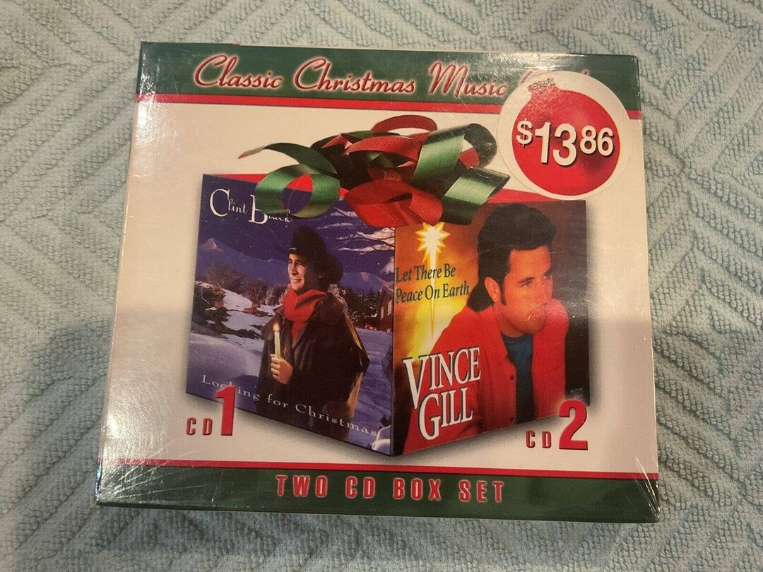 Classic Christmas Music Combo Clint Black Vince Gill 2 Cd - Etsy
