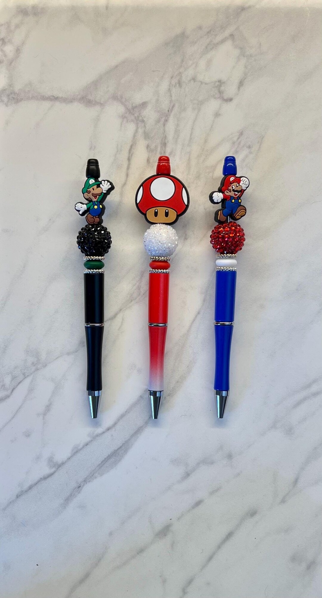 Italian Brothers Video Game Pens, Silicone Focal Beads, Gaming Pens ...