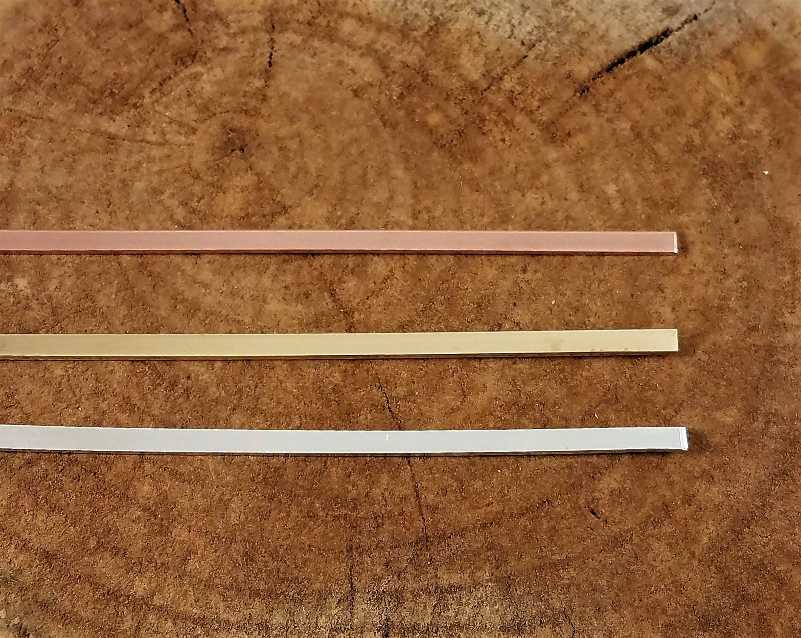 Tri-color Mixed Metal Inspirational Necklace Stay Humble - Etsy