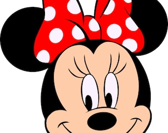 Minnie Mouse Sticker | Etsy