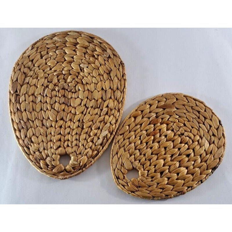 Straw Trivets - Etsy