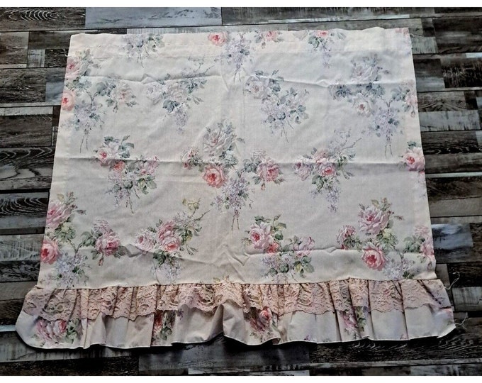 Vintage Sears Curtain Priscilla Ruffled Lace Cottagecore Farmhouse ...