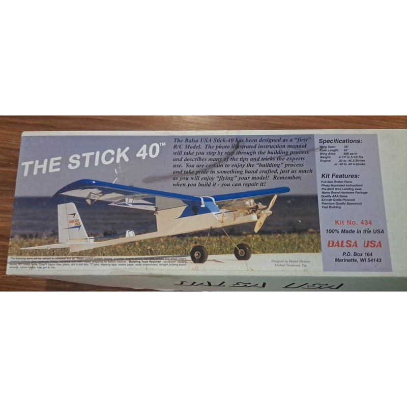 Balsa Airplane Kit - Etsy