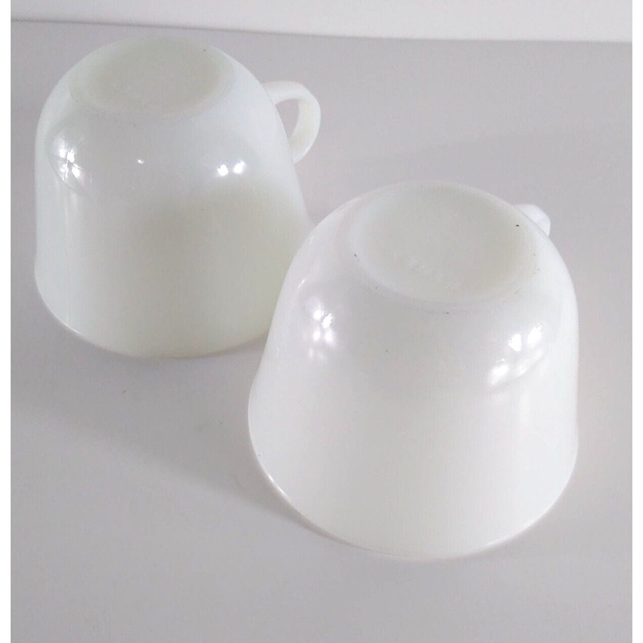 Vintage Pyrex Milk Glass Coffee Tea Cups Solid White Demitasse - Etsy