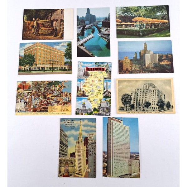 Chicago Postcard - Etsy