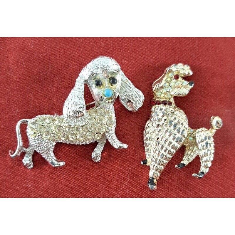 Poodle Brooch - Etsy