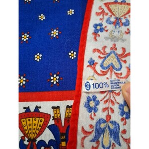 Vintage Kolf Table Runner & Placement Set Traditional Rustic Austria ...