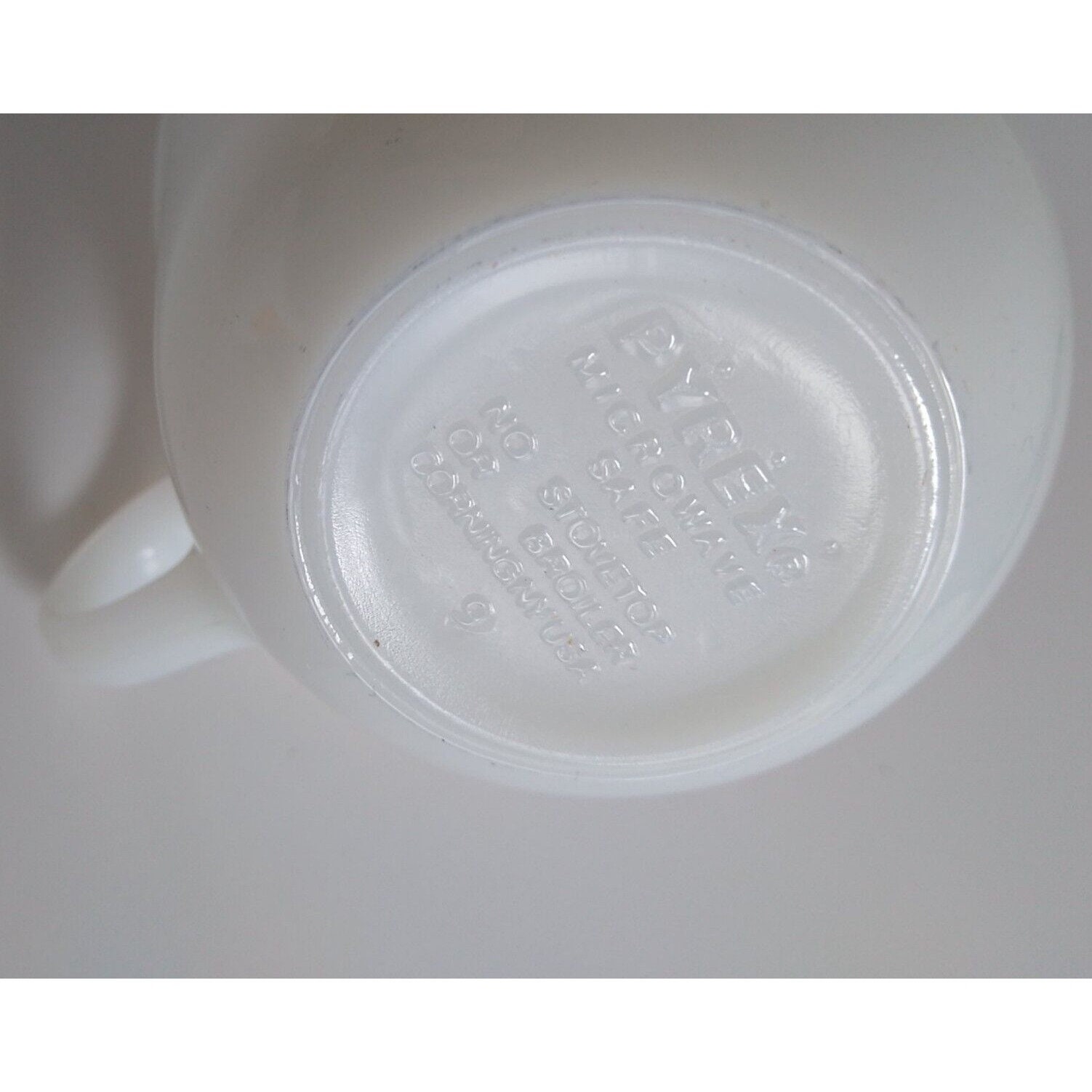 Vintage Pyrex Milk Glass Coffee Tea Cups Solid White Demitasse - Etsy