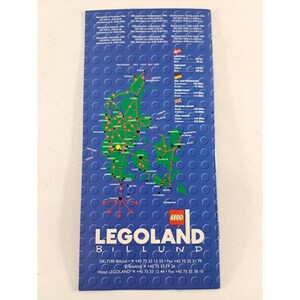 Vintage Legoland Billund Brochure Travel Souvenir Tourist Denmark Park ...