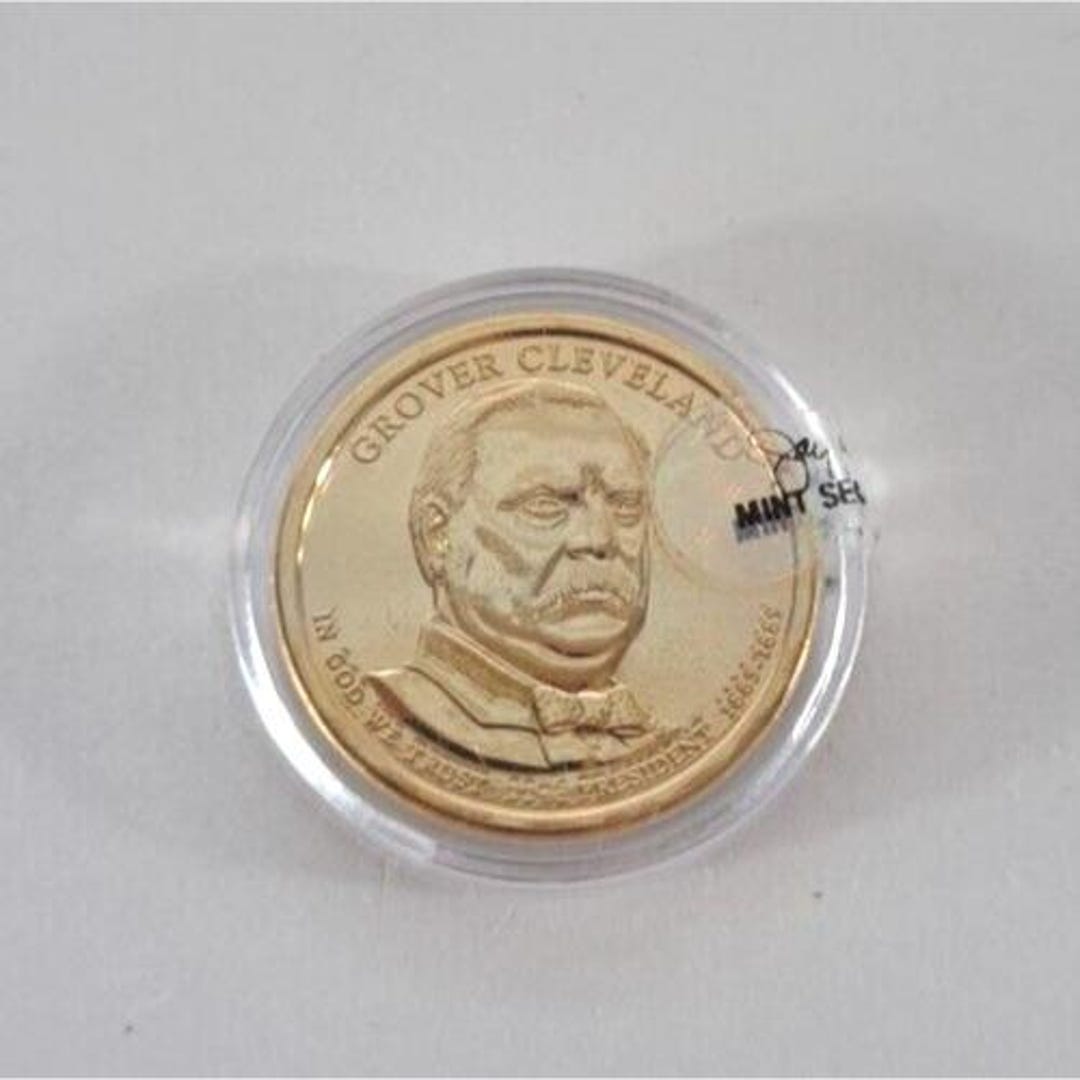 Grover Cleveland Presidential Dollar Coin Uncirculated Sealed - Etsy