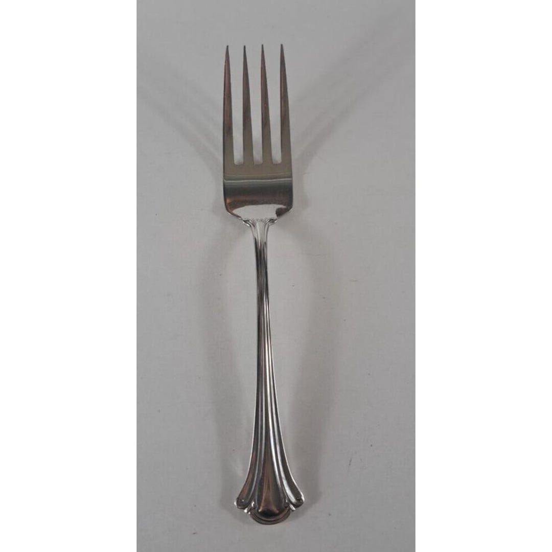 Vintage International Flatware Lyon Resplendence Serving Fork Large ...