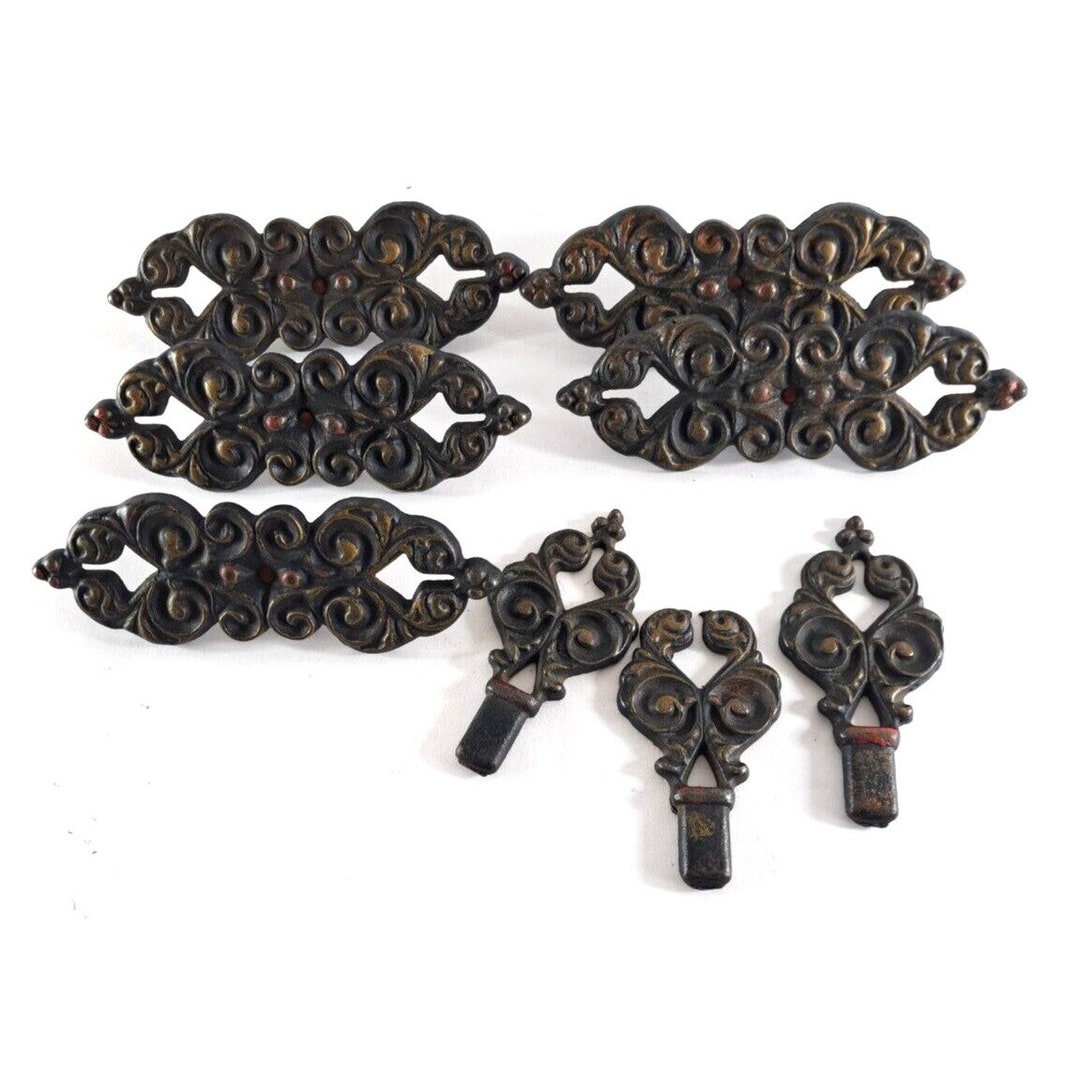 Antique Cast Iron Fixtures Repurpose Restoration Victorian Keys ...