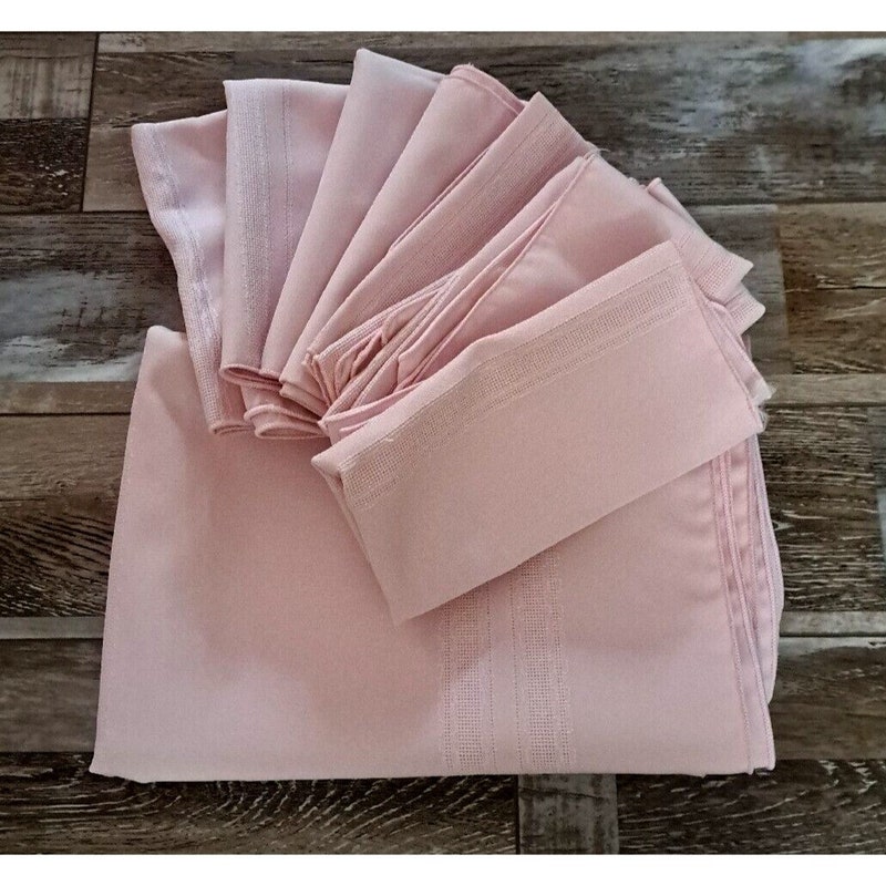 Pink Tablecloth - Etsy