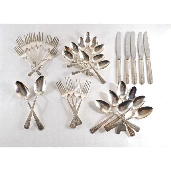 Vernon Silver Plate Flatware - Etsy