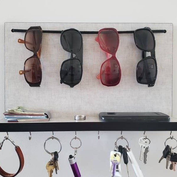 Key and Sunglasses Holder - Etsy