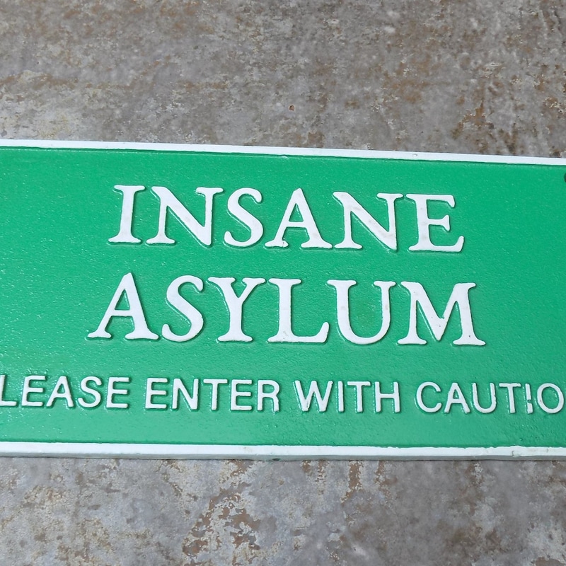 Insane Asylum - Etsy