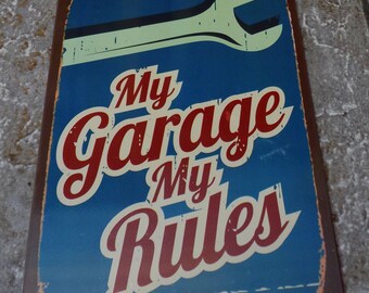 Garage Rules | Etsy