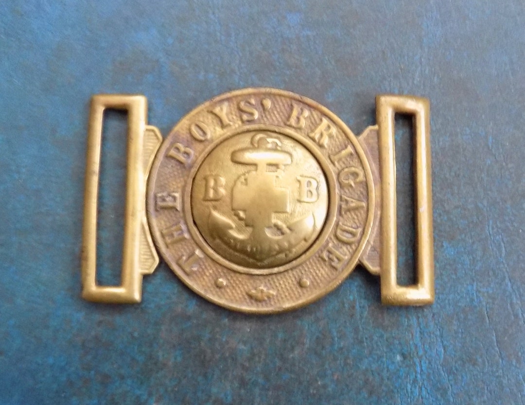 Vintage BOYS BRIGADE Belt Buckle Brass 1940's - Etsy