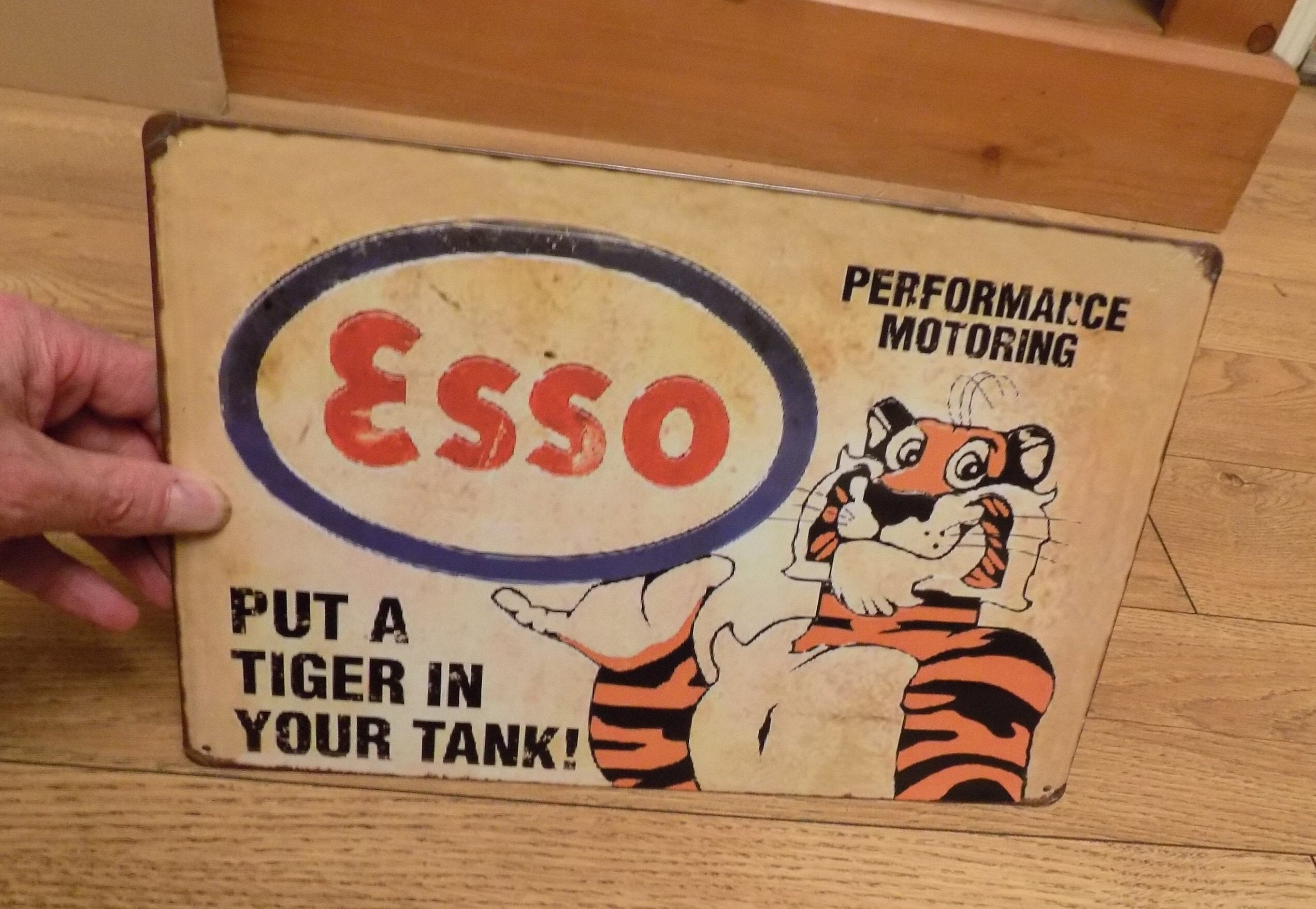 Esso Performance Motoring Put a Tiger in Your Tank Metal - Etsy UK