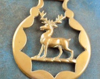 Brass Stag | Etsy UK