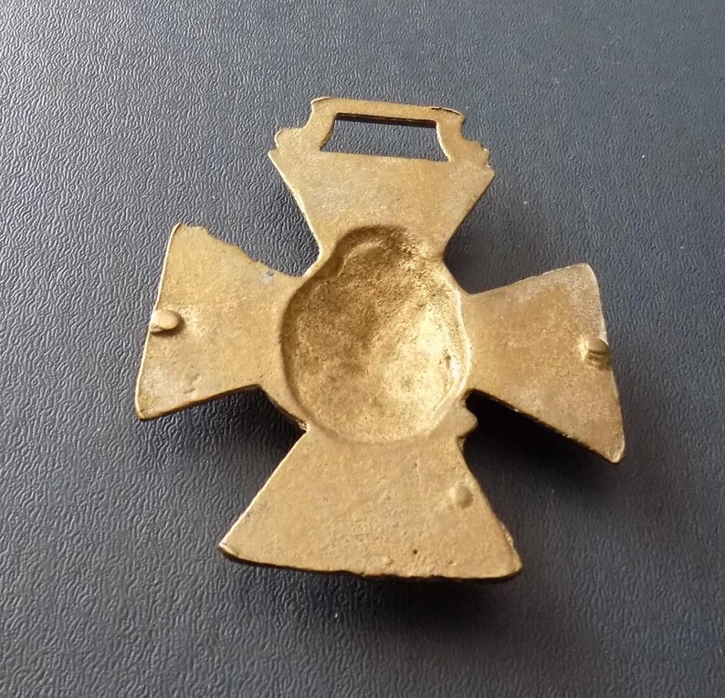 Antique Cast Victorian HORSE BRASS Victoria Cross Design Made in ...