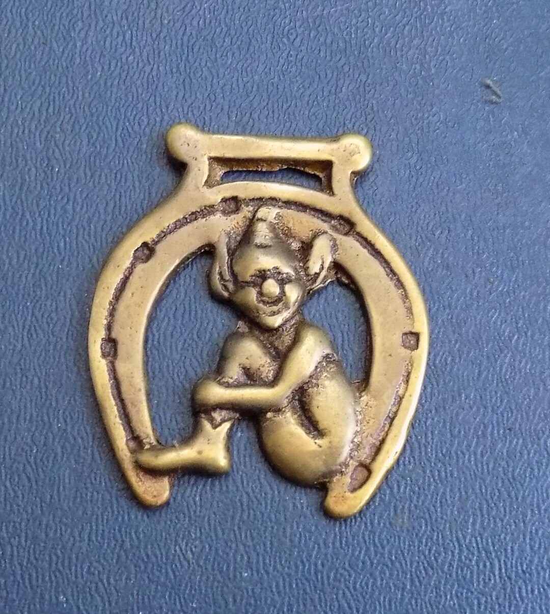 MINIATURE HORSE or Pony BRASS Cornish or Devon Pixie Piskey Style ...