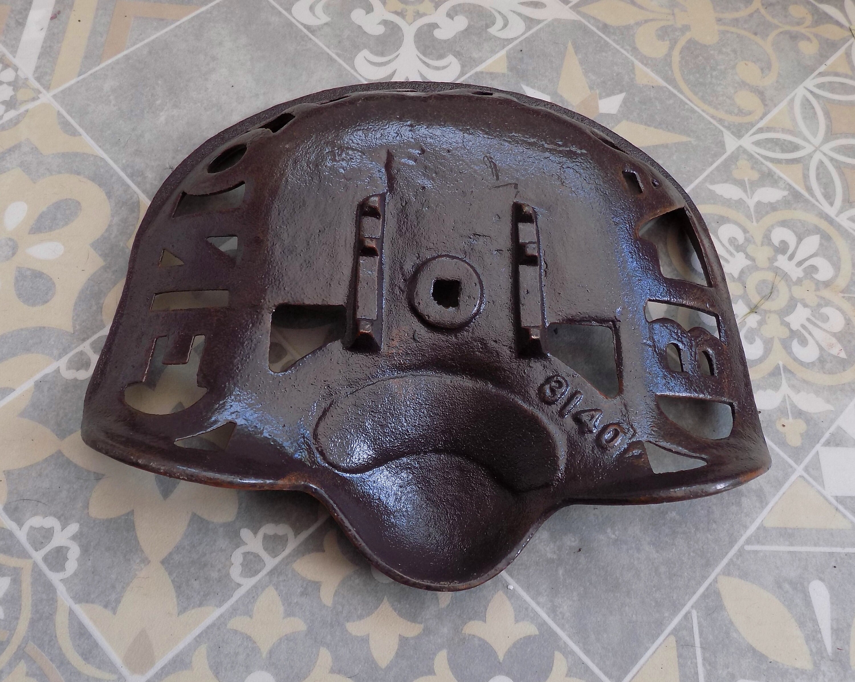 TRACTOR SEAT Cast Iron Blackstone & Company Ltdstamford Heavy - Etsy Canada