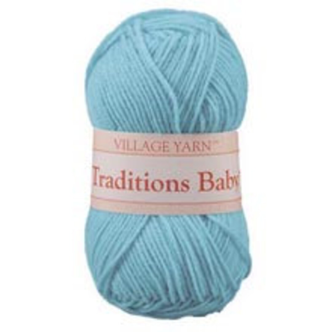 Yarn - Village Yarn - Traditions Baby - Bluebell, Fern, Petals ...