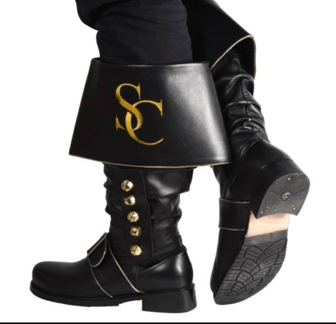 Handmade Santa Claus Bootlarge Calf Leather Bootsanta - Etsy