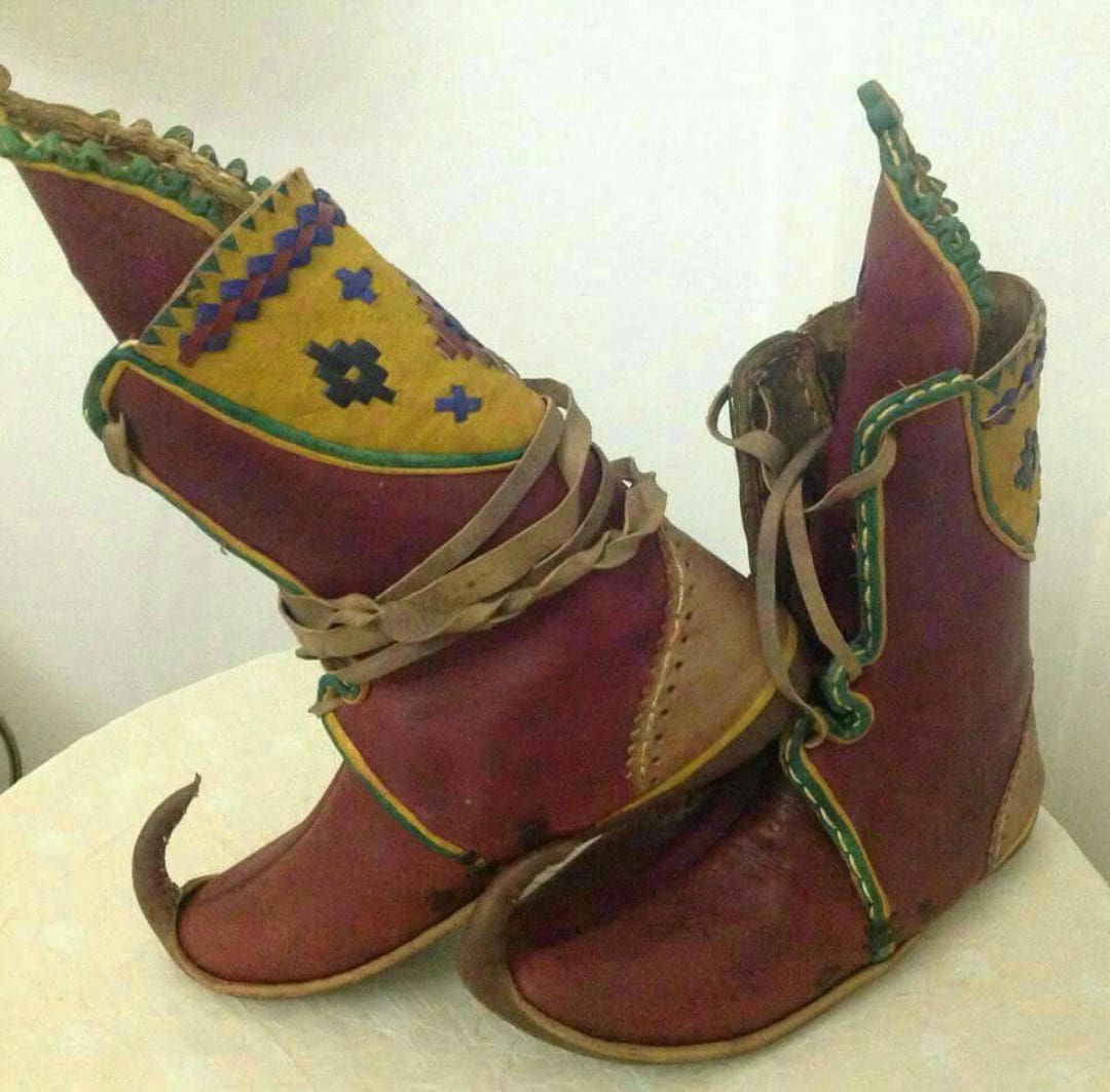 Medieval Boots,historical Shoes, Ottoman Shoe,turkish Yemeni,fairy Boot ...