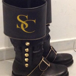 Handmade Santa Claus Boot,nubuck Leather Boot,santa Suit,chrismas ...