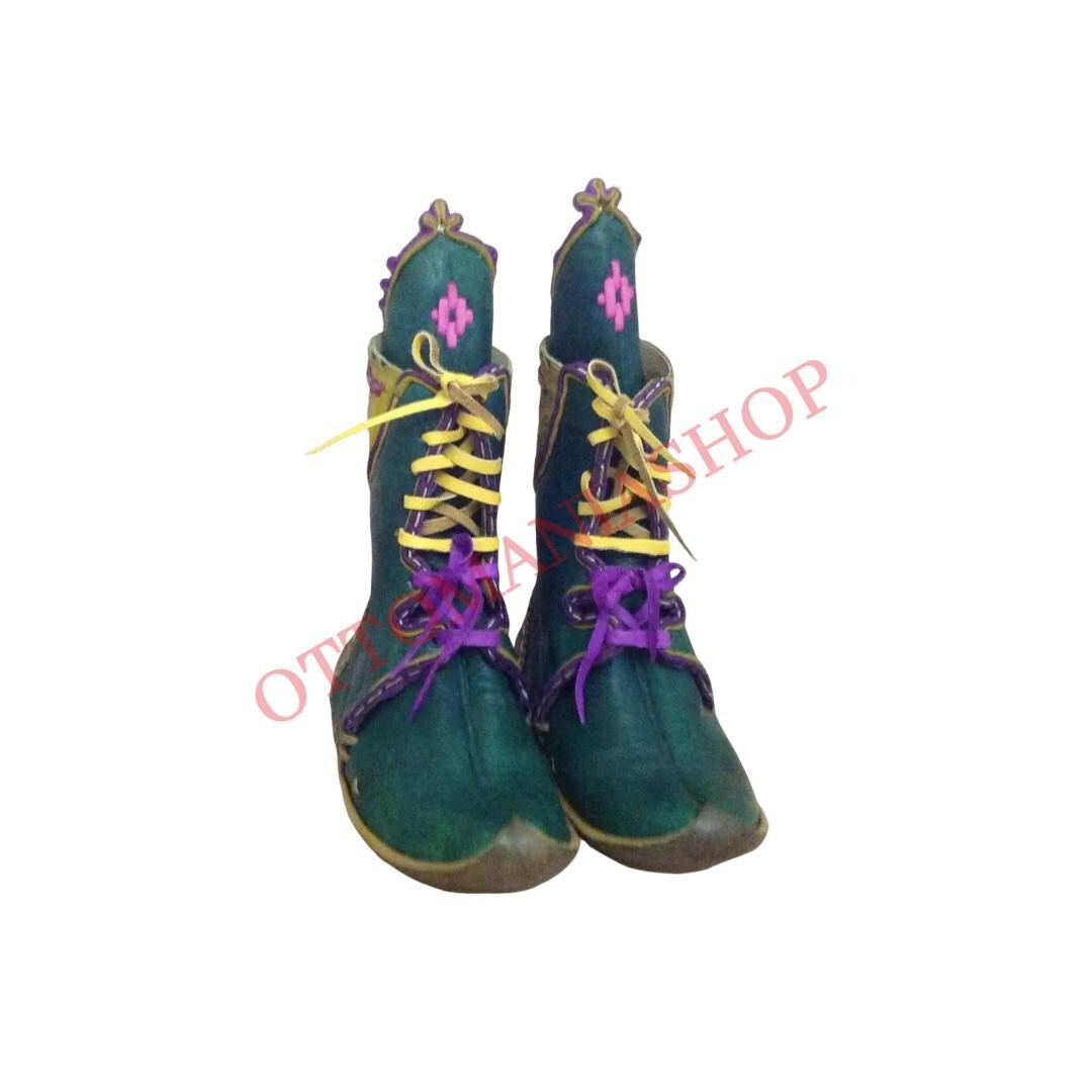 Handmade Leather Medieval Boots, Ottoman Turkish Style - Etsy