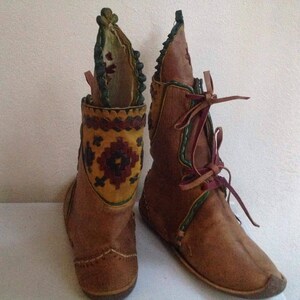 Earthy Boot,medieval Leather Boot,handmade Leather Boots,turkish ...