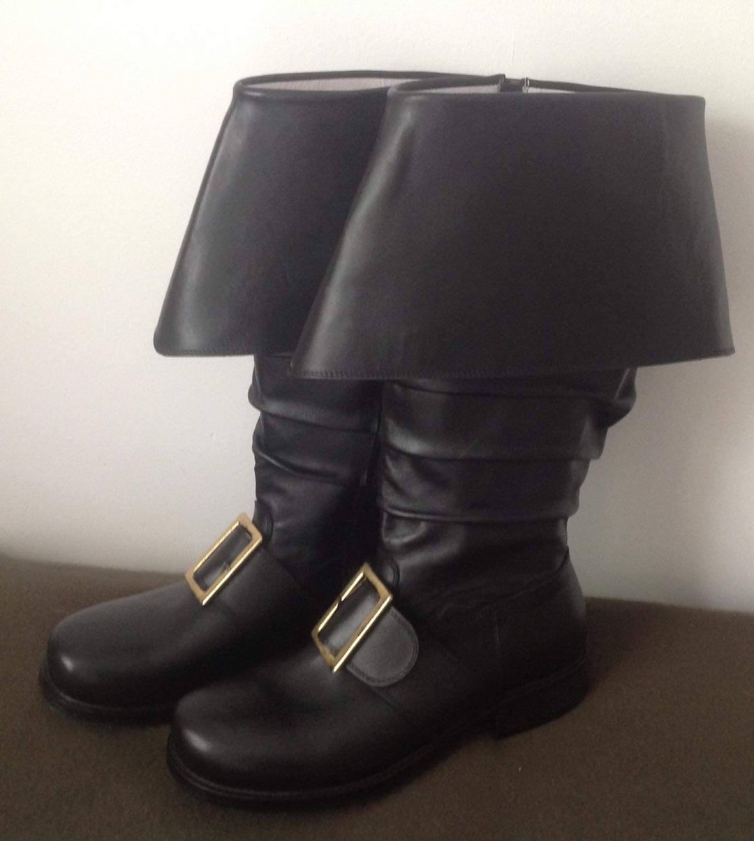 Handmade Santa Claus Boot,nubuck Leather Boot,santa Suit,chrismas ...