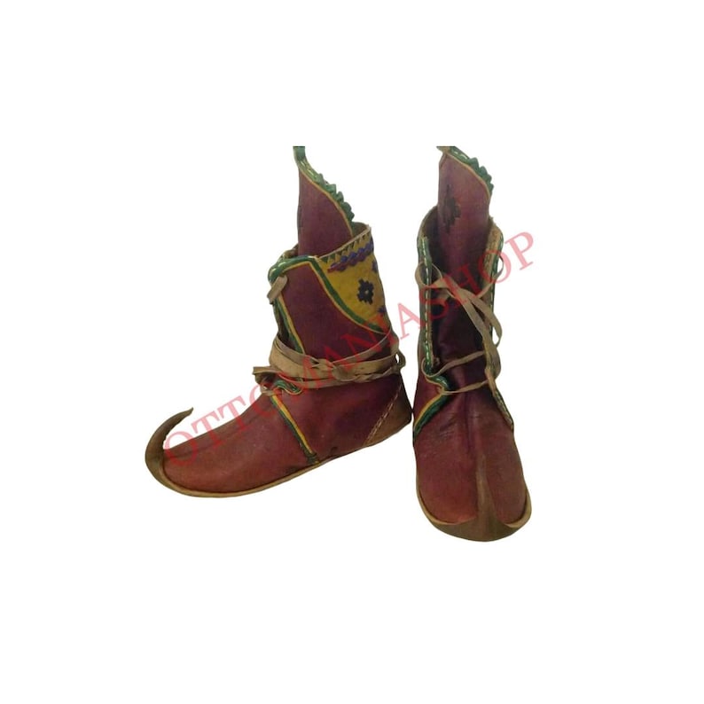 Medieval Boots,historical Shoes, Ottoman Shoe,turkish Yemeni,fairy Boot ...