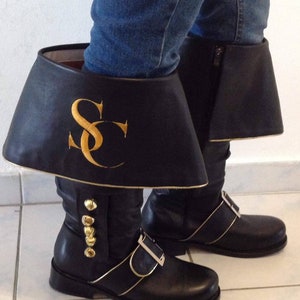 Handmade Santa Claus Boot,large Calf Leather Boot,santa Suit,chrismas ...