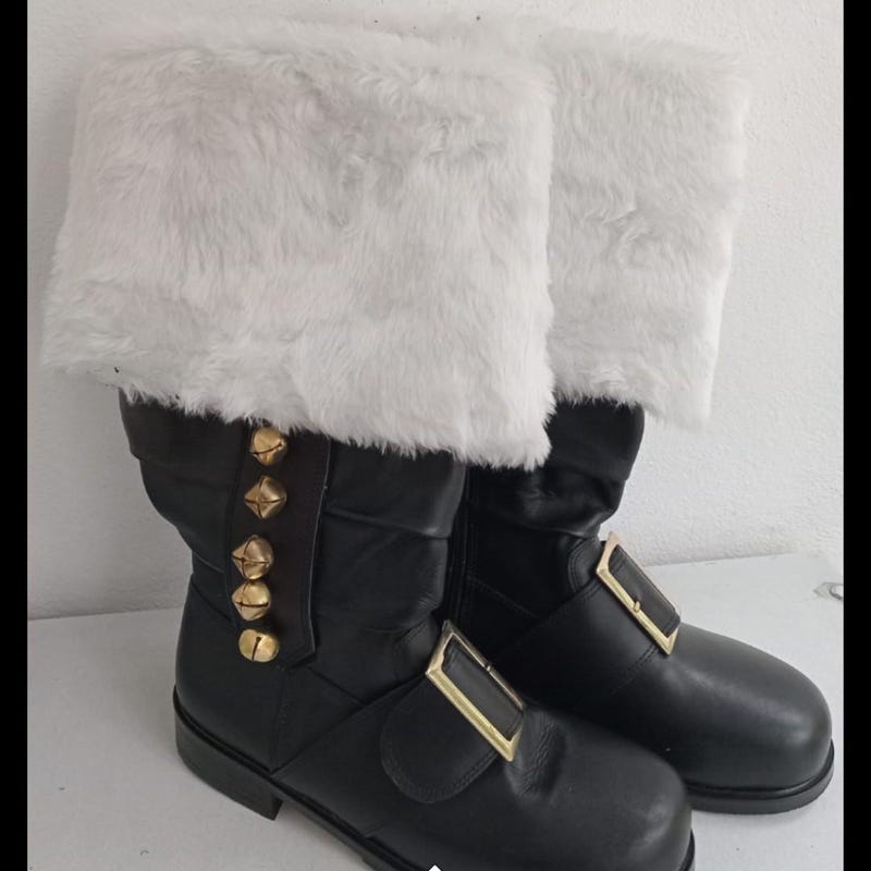 Santa Boot Cuffs - Etsy