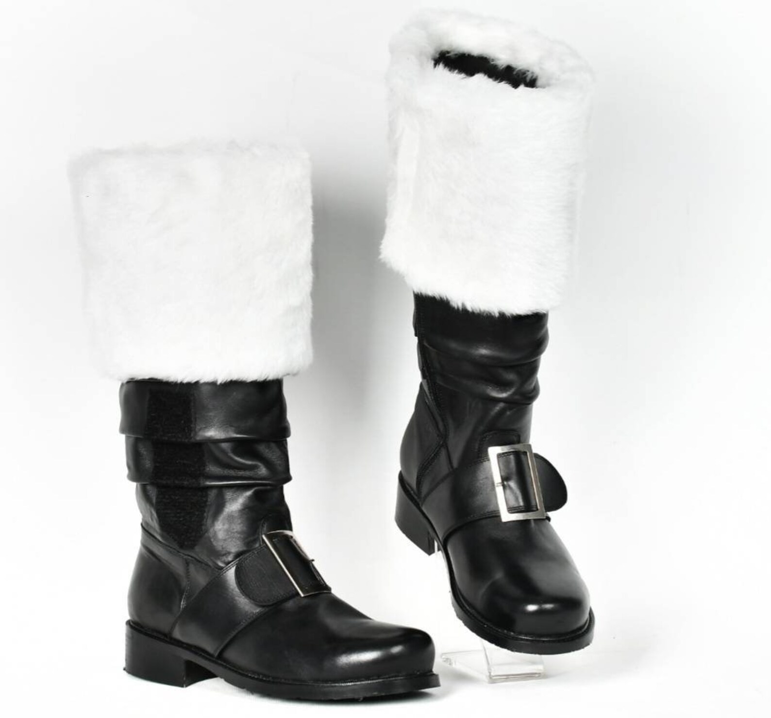 Handmade Santa Claus Boot,nubuck Leather Boots,santa Suit,chrismas ...