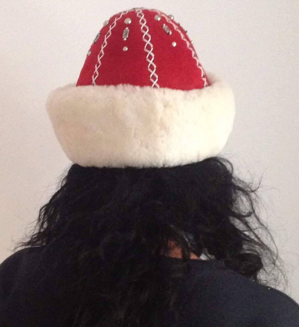 Handmade Santa Hat,santa Costume,hats,santa Suit,chrismas Costume ...