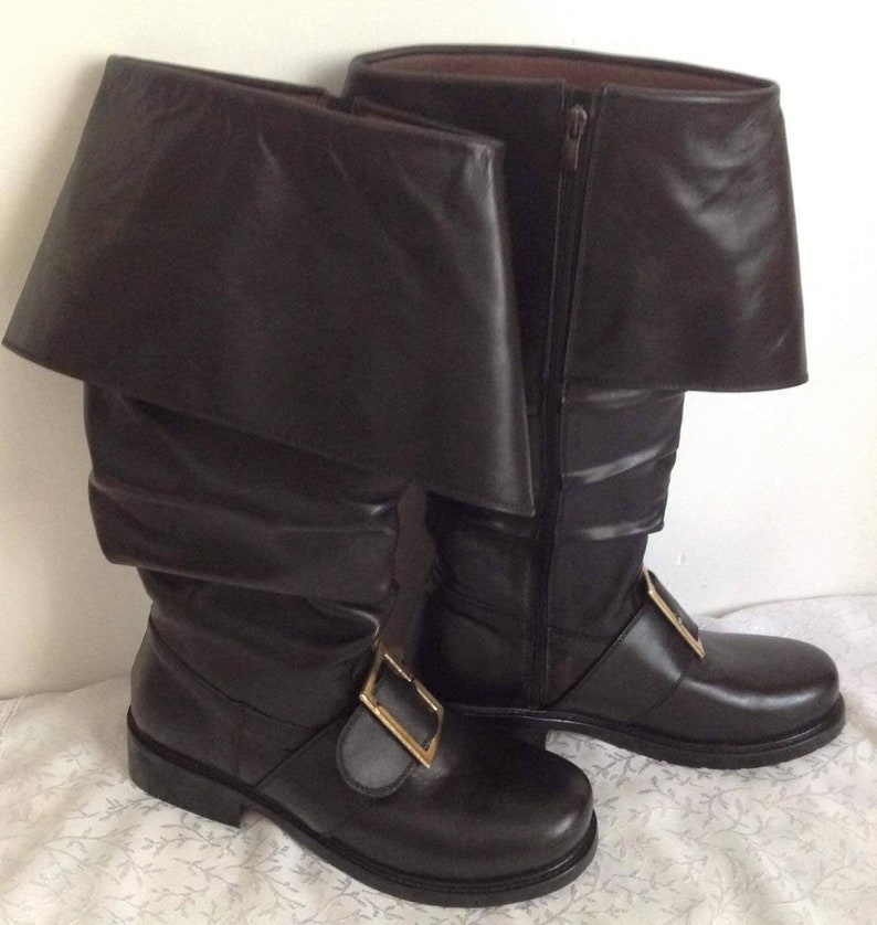Handmade Santa Claus Bootleather Bootssanta Suitchrismas | Etsy