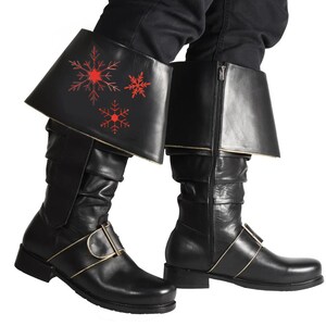 Santa Boot, Handmade Leather Boot for Santa, Leather Boot, Santa ...