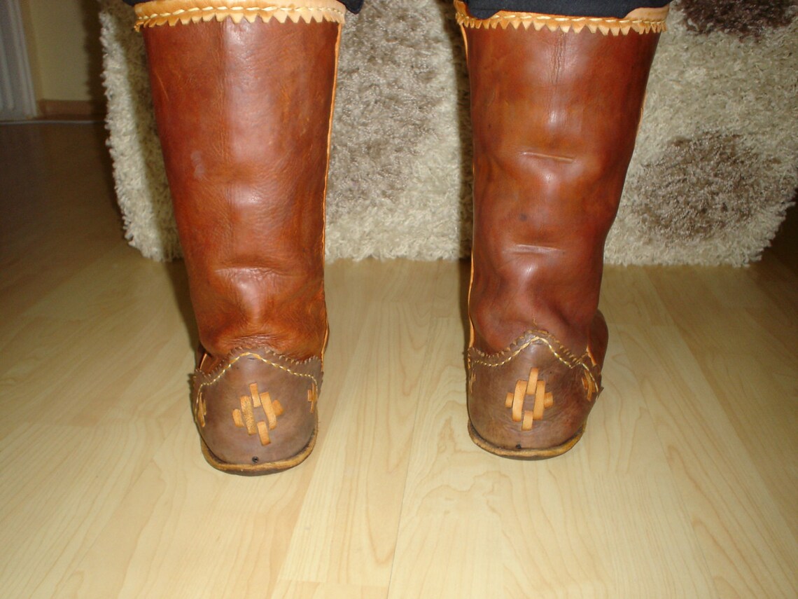 Medieval Period Shoes Handmade Boots Historical | Etsy