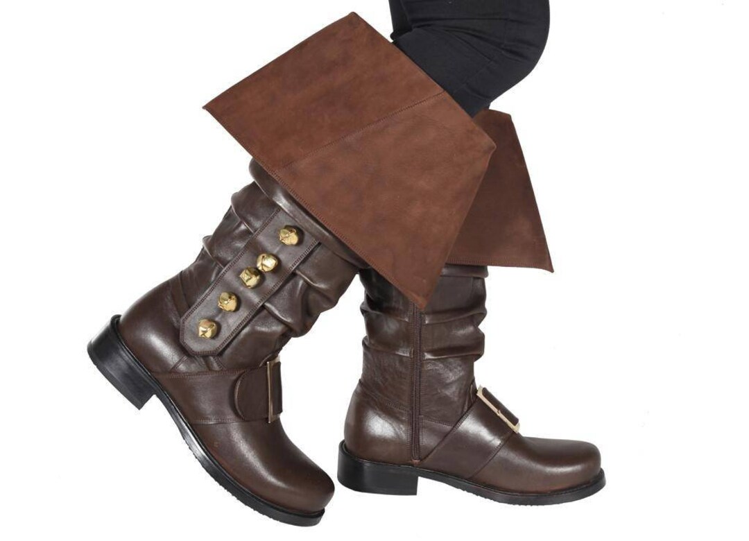 Handmade Santa Claus Boot,leather Boot,santa Suit,chrismas Costume ...